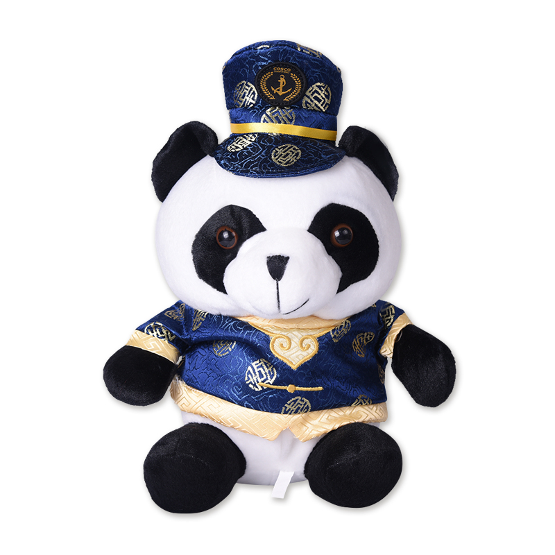 中远海运(cosco shipping) 熊猫船长Captain panda 蓝色贺岁版 （大）中远海运集团吉祥物 带包装盒【暂缺】 - 远洋 ...